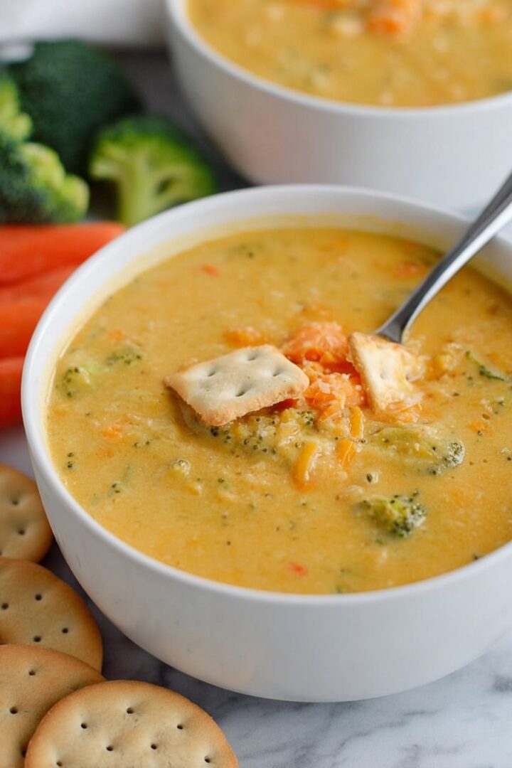 Creamy Broccoli Cheddar Soup - Cozy & Delicious